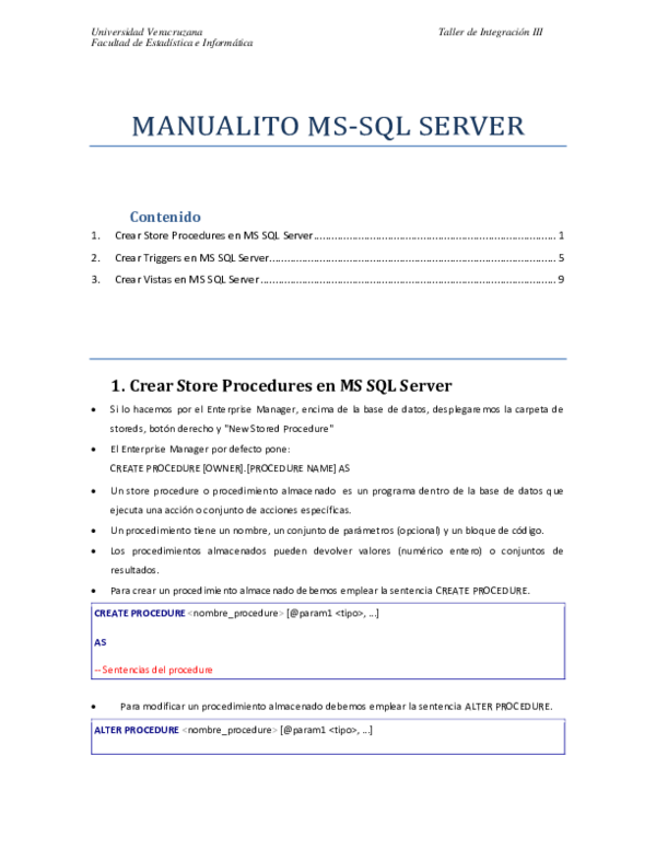 (PDF) MANUALITO MS-SQL SERVER Contenido