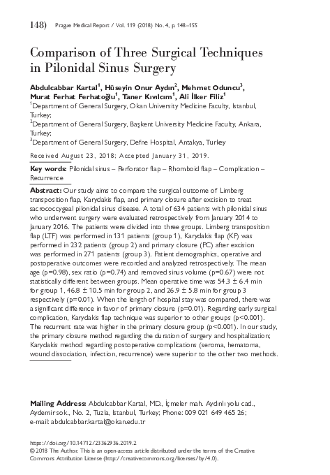 (PDF) Comparison of Cleft Lift and Limberg Flap Techniques for ...