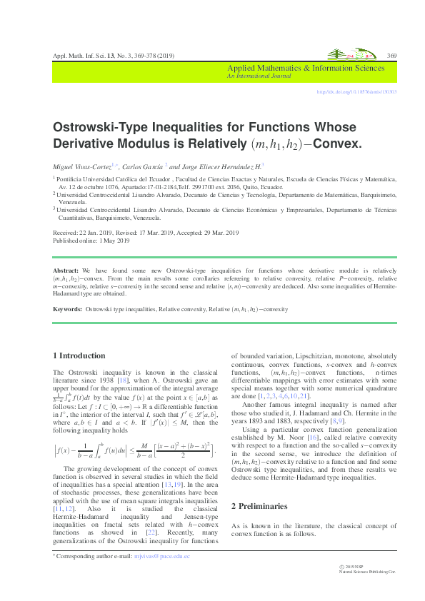 Pdf Ostrowski Type Inequalities For M Convex Functions