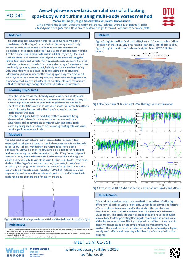 (PDF) Aero-hydro-servo-elastic simulations of a floating spar-buoy wind turbine using multi-body ...