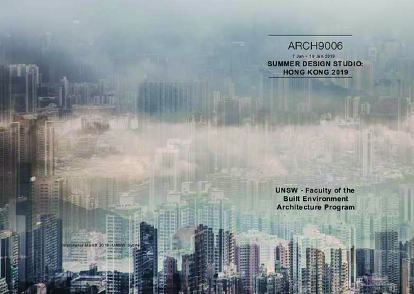 (PDF) UNSW Sydney - ARCH9006 - HONG KONG Design Workshop, Final ...