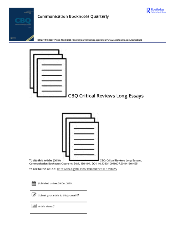 (PDF) Leveraging Activism Through Journalism: [Review] Carroll, Fred ...