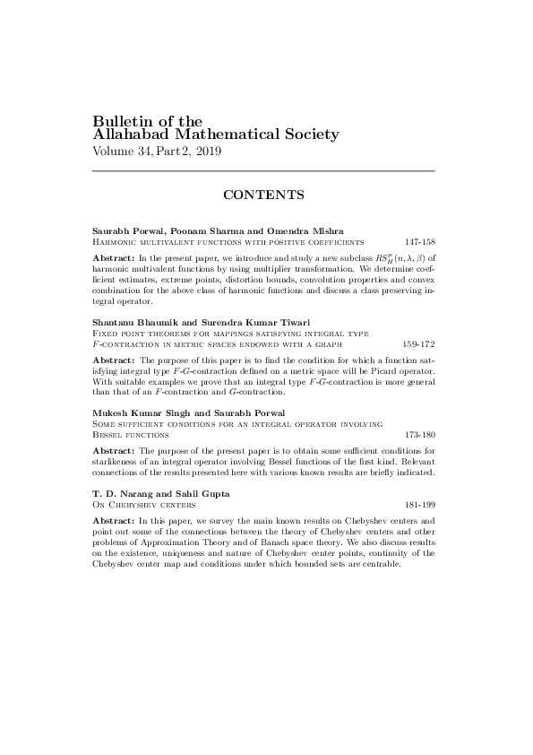 Pdf Fixed Point Theorems For Mappings Satisfying Integral Type F