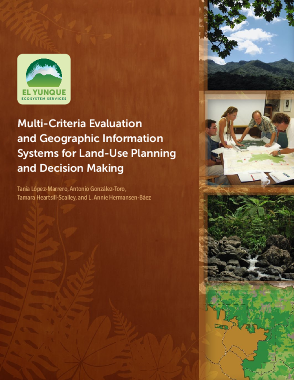 (PDF) Multi-Criteria Evaluation and Geographic Information Systems for ...