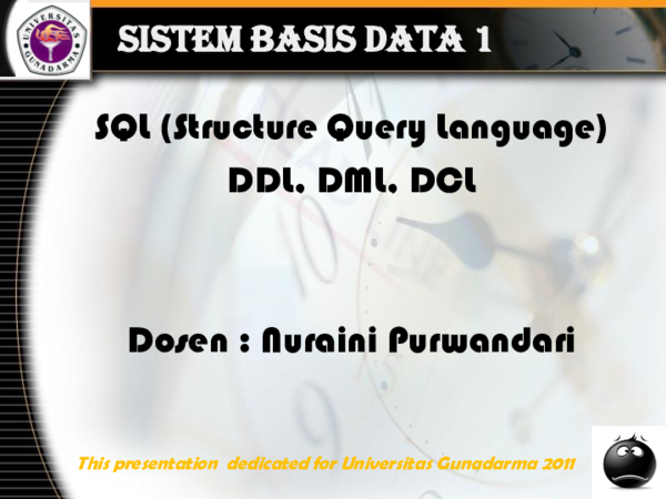 (PPT) Materi SQL