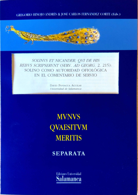 (PDF) Solinus et Nicander, qui de his rebus scripserunt (Serv. ad ...