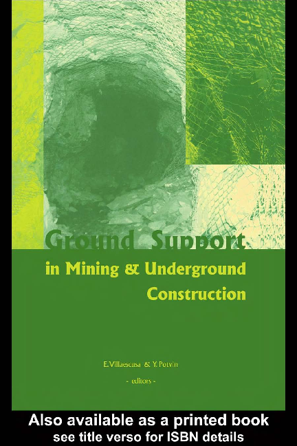 (PDF) GROUND SUPPORT IN MINING AND UNDERGROUND CONSTRUCTION