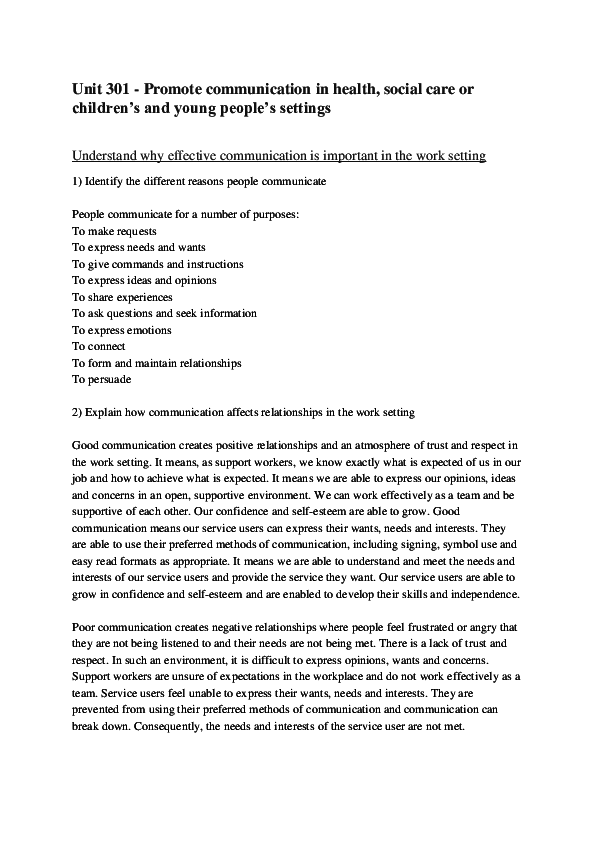 Promote Communication In Health And Social Care Settings Unit 51 promote-communication-in-health-and-social-care-settings-unit-51