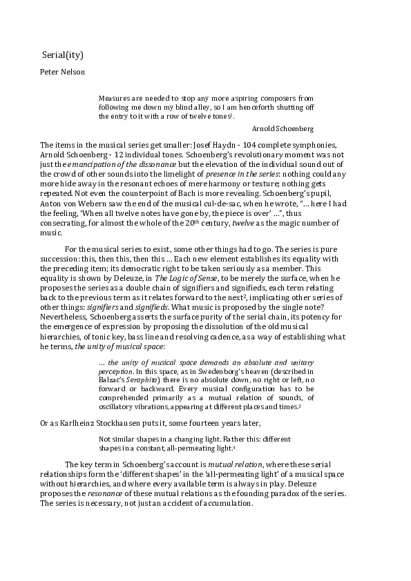 (PDF) Seriality