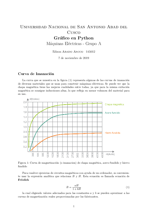 (PDF) Curva de Imanación