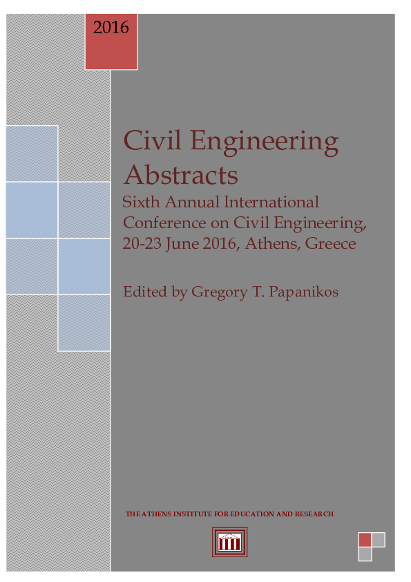 (PDF) Civil Engineering Abstracts: 6th Annual International Conference