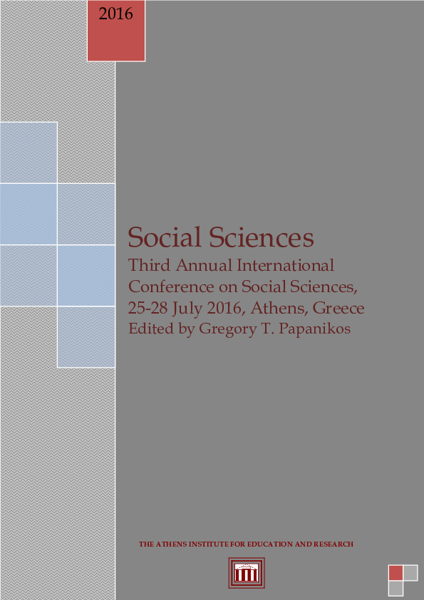 (PDF) Social Sciences Abstracts: 3rd Annual International Conference
