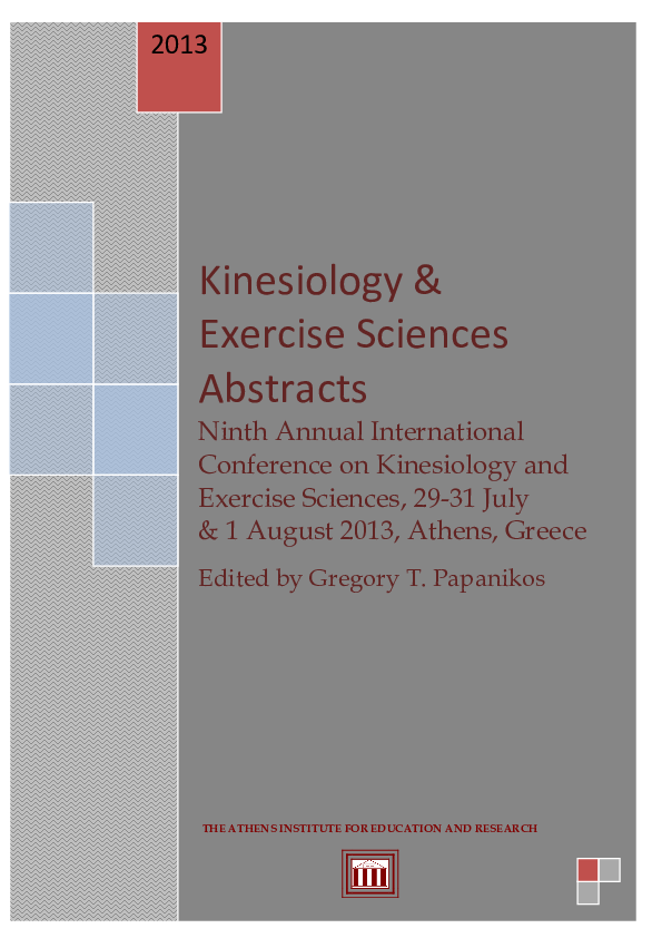 (PDF) Kinesiology and Exercise Sciences Abstracts: 9th Annual ...