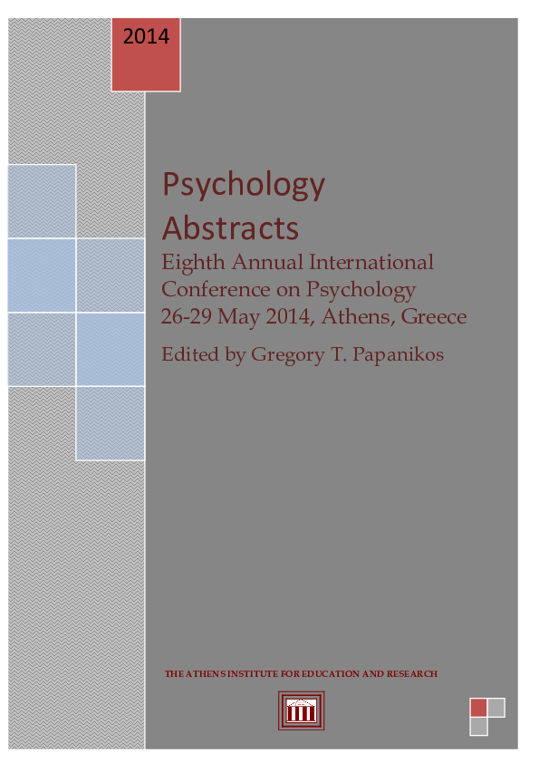 (PDF) Psychology Abstracts: 8th Annual International Conference