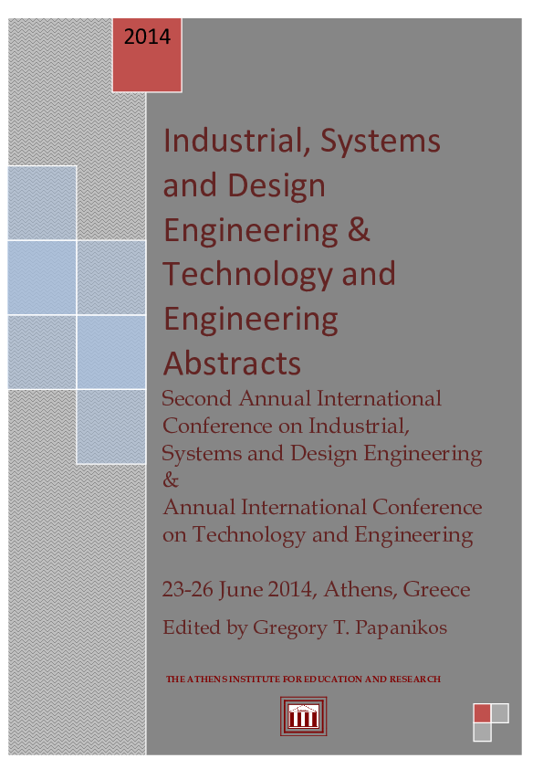 (PDF) Technology and Engineering: 1st Annual International Conference