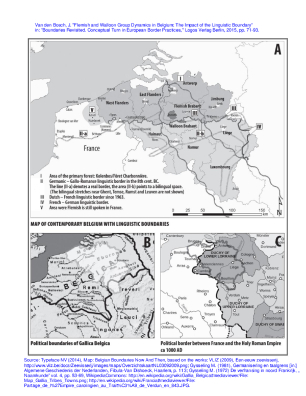 (PDF) Flemish and Walloon Group Dynamics in Belgium: The Impact of the ...