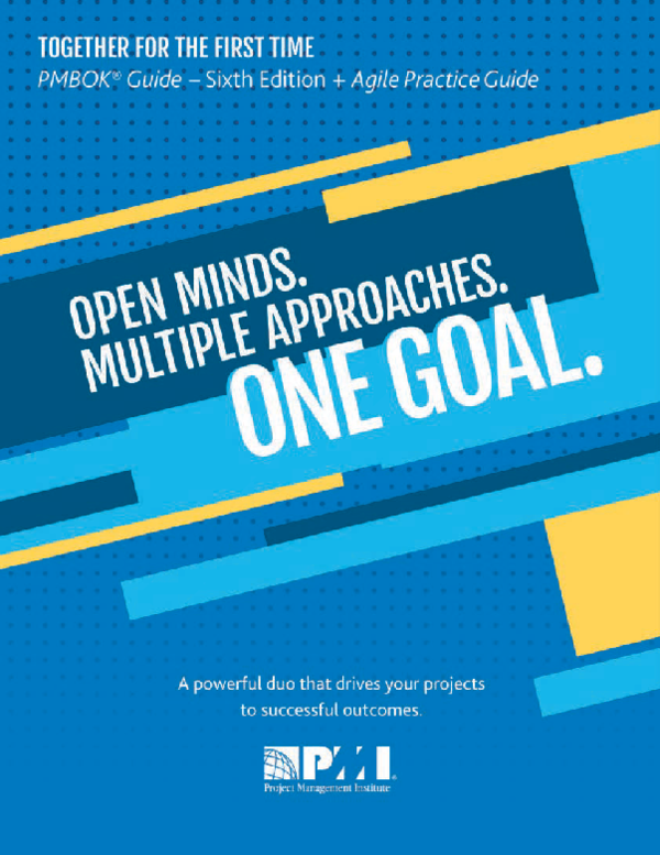 (PDF) PMBOK Guide 6th