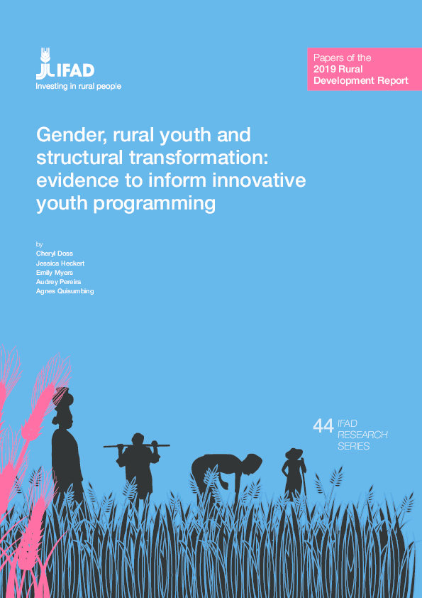 (PDF) IFAD RESEARCH SERIES 44 Gender, rural youth and structural ...