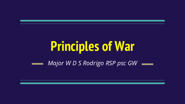 (PPT) Principles of War