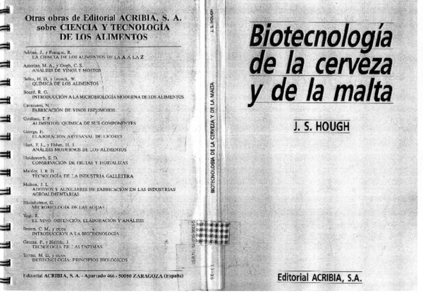 (PDF) Biotecnologia Cerveza