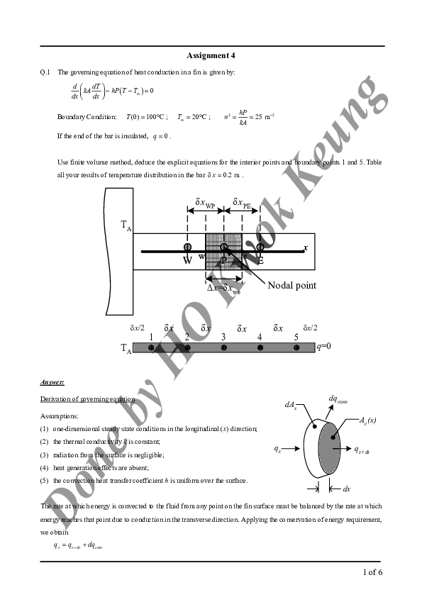 (PDF) ME549 Computational Fluid Dynamics Assignment 4