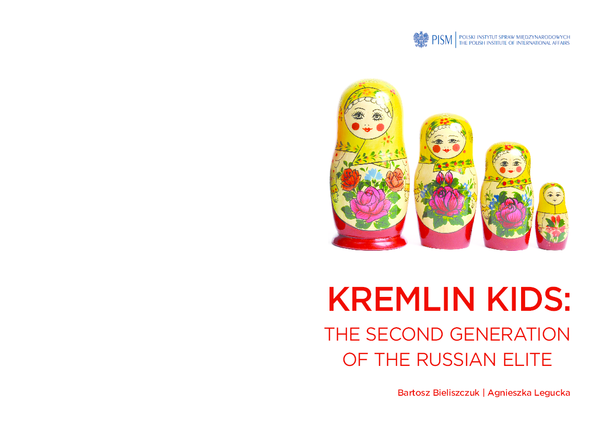 (PDF) Kremlin kids. The Second Generation of the Russian Elite