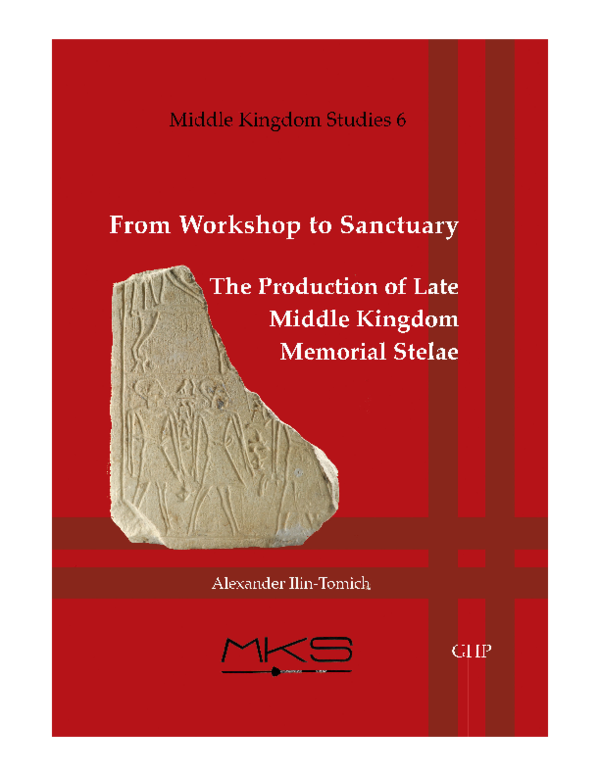 (PDF) MKS 6 – Alexander Ilin-Tomich, From Workshop to Sanctuary The ...