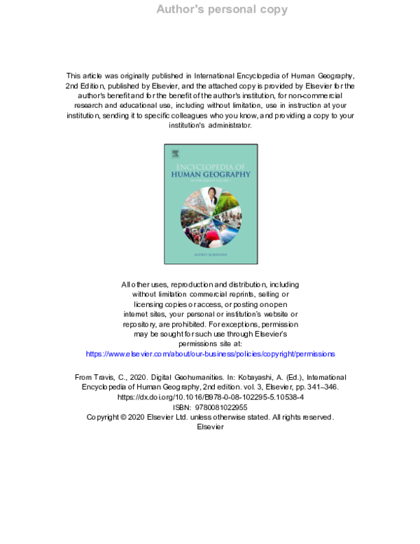 (PDF) Digital Geohumanities