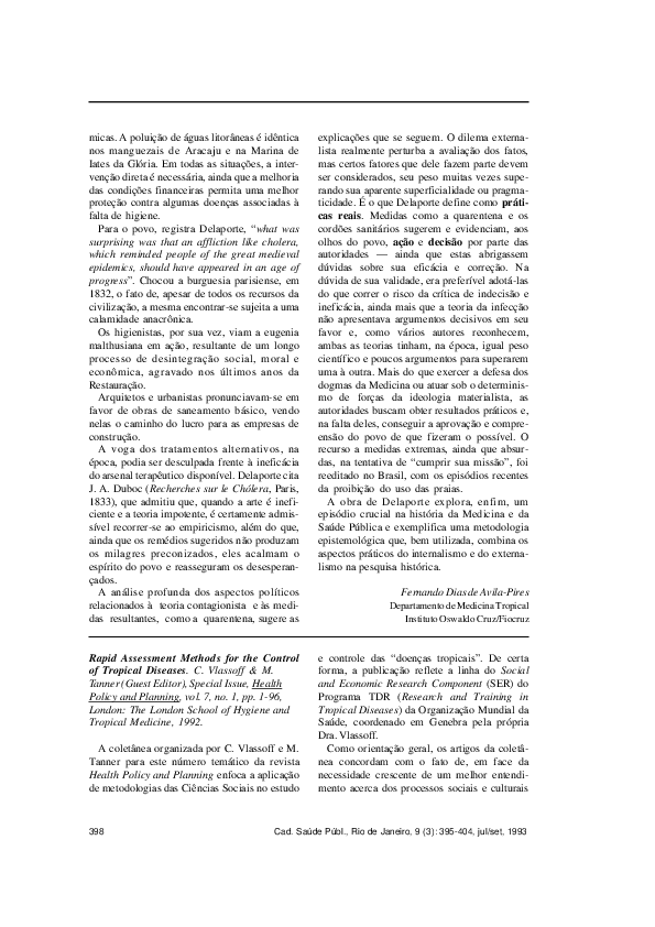 (PDF) "Rapid Assessment Methods for the Control of Tropical Diseases ...