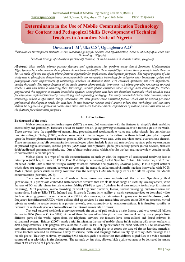 (DOC) Determinant issues