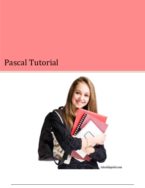 (PDF) Pascal Tutorial