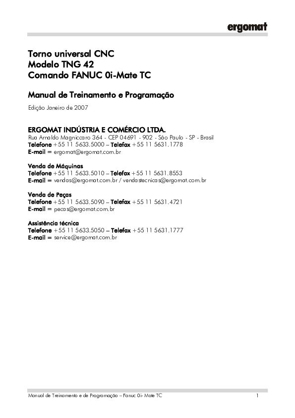 (PDF) Torno universal CNC Modelo TNG 42 Comando FANUC 0i-Mate TC Manual ...
