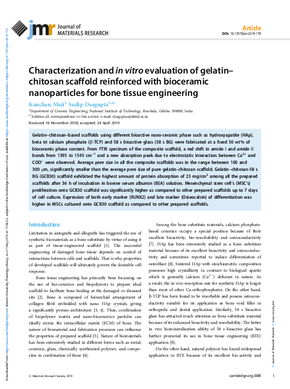 (PDF) Journal of material research