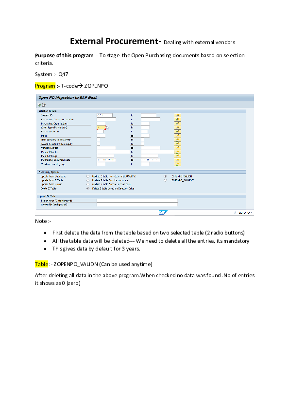 (DOC) External Procurement-Dealing with external vendors | Shweta Sinha ...