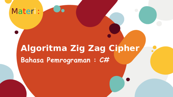 (PPT) Rangkuman Algoritma Zig-Zag Cipher