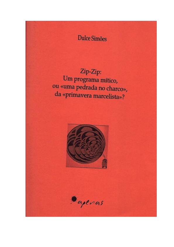 (PDF) Zip-Zip: um programa mítico ou «uma pedrada no charco» da ...