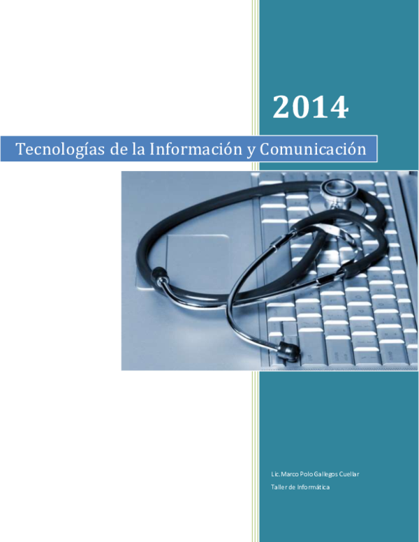 (PDF) Tecnologias de la Informacion y Comunica