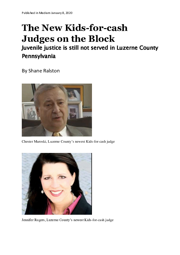(PDF) The New Kids-for-cash Judges on the Block