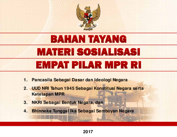 (PDF) Pancasila Sebagai Dasar dan Ideologi Negara 2. UUD NRI Tahun 1945 Sebagai Konstitusi ...