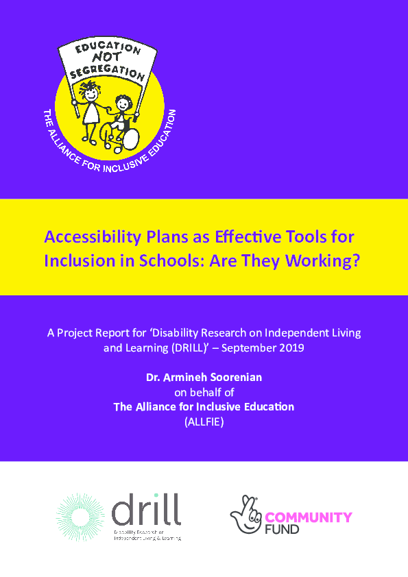 (PDF) Accessibility Plans as effective tools for inclusion in schools ...