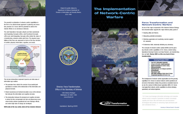 (PDF) The Implementation of Network-Centric Warfare