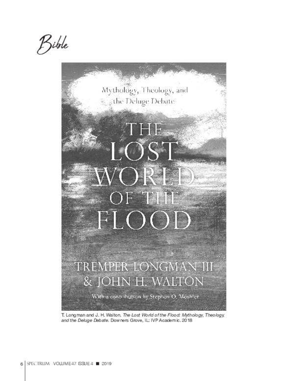 (PDF) The Lost World of the Flood Book Review