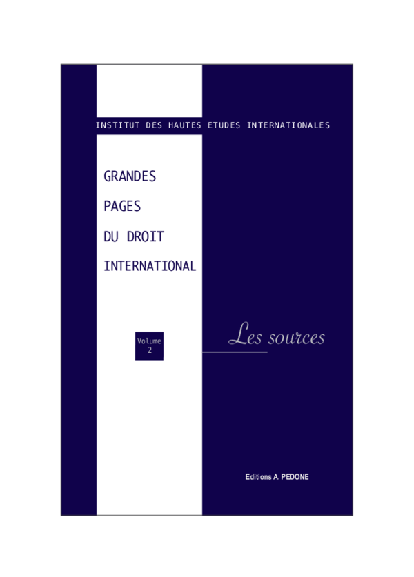 (PDF) LE CONCEPT DE DROIT SPONTANÉ DANS LA PENSÉE DE ROBERTO AGO