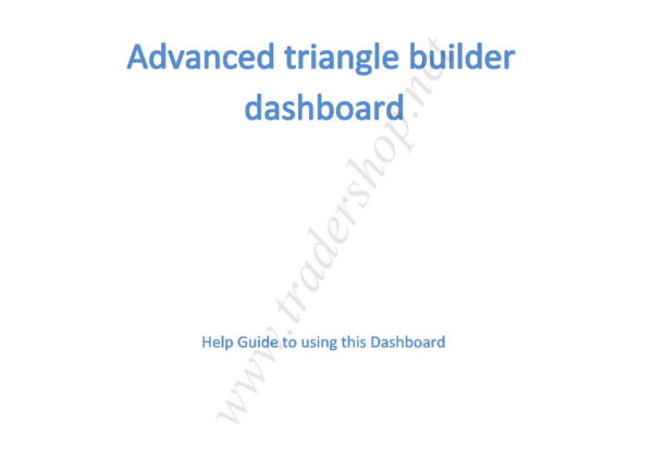 (PDF) Advanced triangle builder dashboard