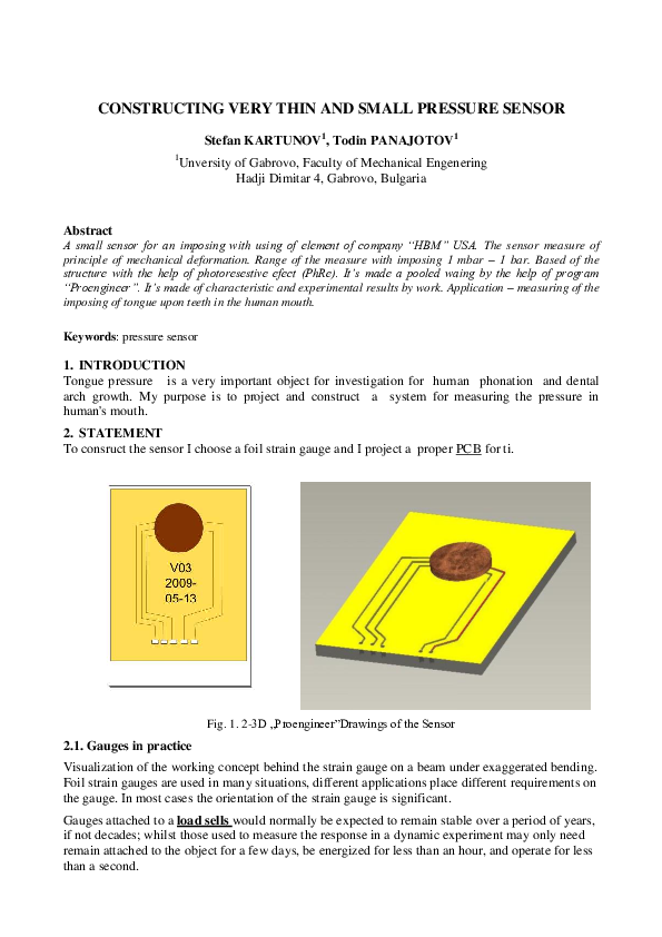 (PDF) CONSTRUCTING VERY THIN AND SMALL PRESSURE SENSOR