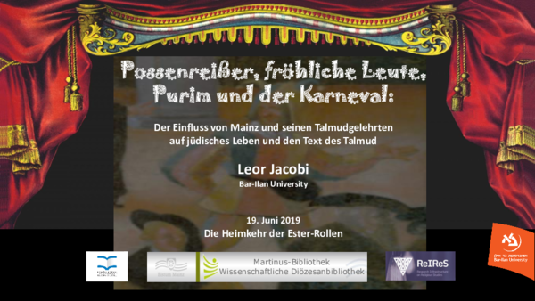 (PDF) Possenreißer, fröhliche Leute, Purim und der Karneval: Der ...