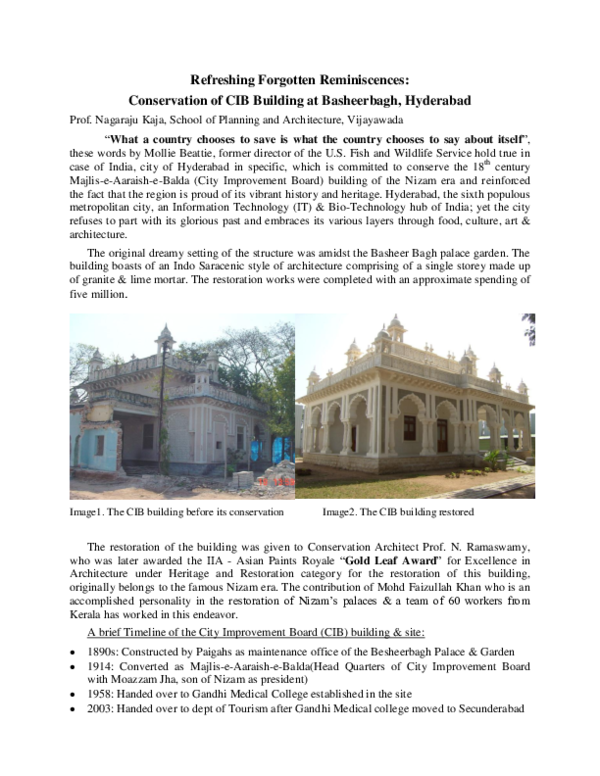 (PDF) Image1. The CIB building before its conservation Image2. The CIB ...