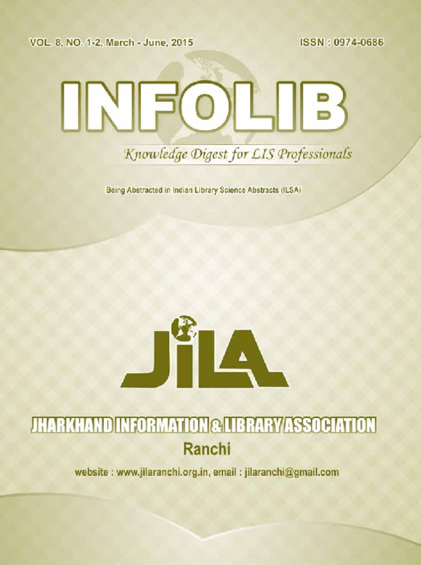 (PDF) INFOLIB VOL.8 NO.1 2 March June,2015