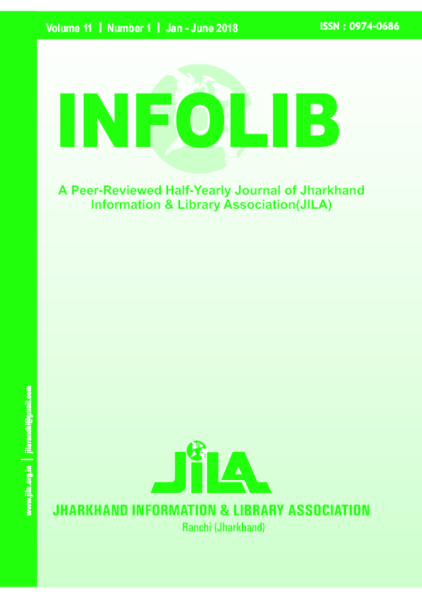 (PDF) INFOLIB VOL.11, NO.1, JAN-JUNE,2018 | BASANTA KUMAR Das ...