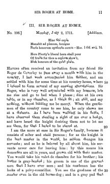 (PDF) Sir Roger at Home, sir Roger at church text oooo